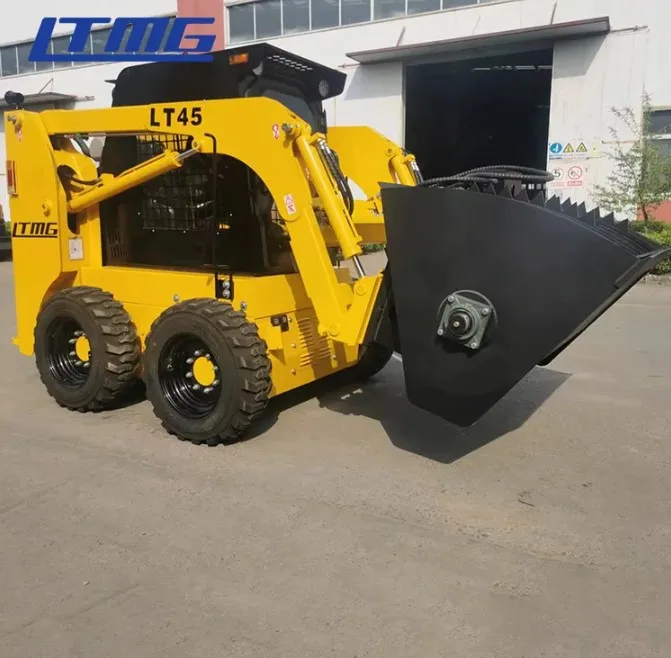 Liftsun Wheel Tracked Skid Steer Loader Mini 500kg 700kg 850kg 950kg ...