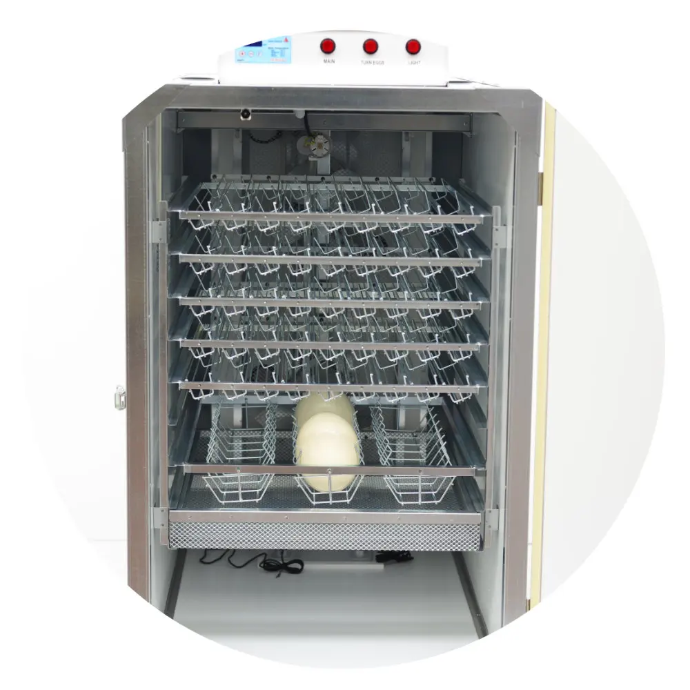 High Efficiency Full Automatic Incubator And Hatcher 1521 Chicken Eggs ...