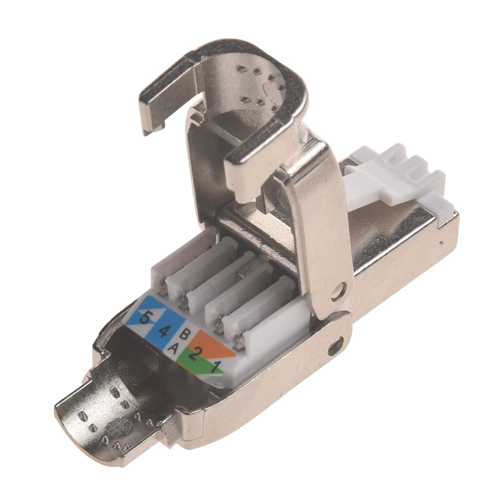 Tool-free CAT6A/CAT7 RJ45 Connectors - Easy Termination
