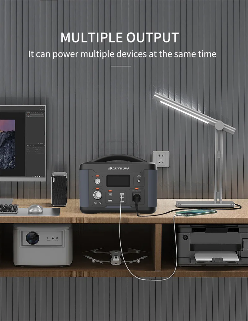 Continuous Energy Versatile Power Solution 600wh Portable Power Station ...