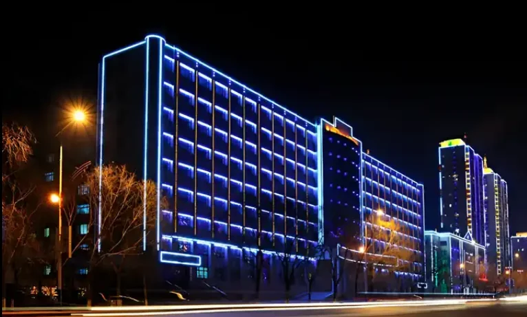 12w Led Pixel Linear Facade Light Outdoor Ip66 Dmx Rgbw Rgb Facade ...