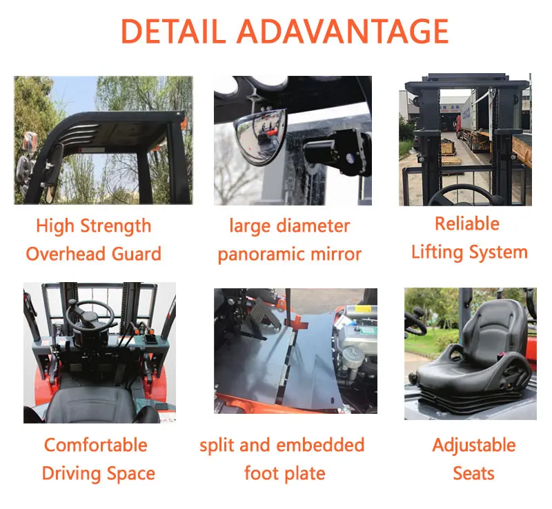 2023 Tltcm 3 Ton 6ton Seat 3600mm Lifting Height Side Loader Forklift ...