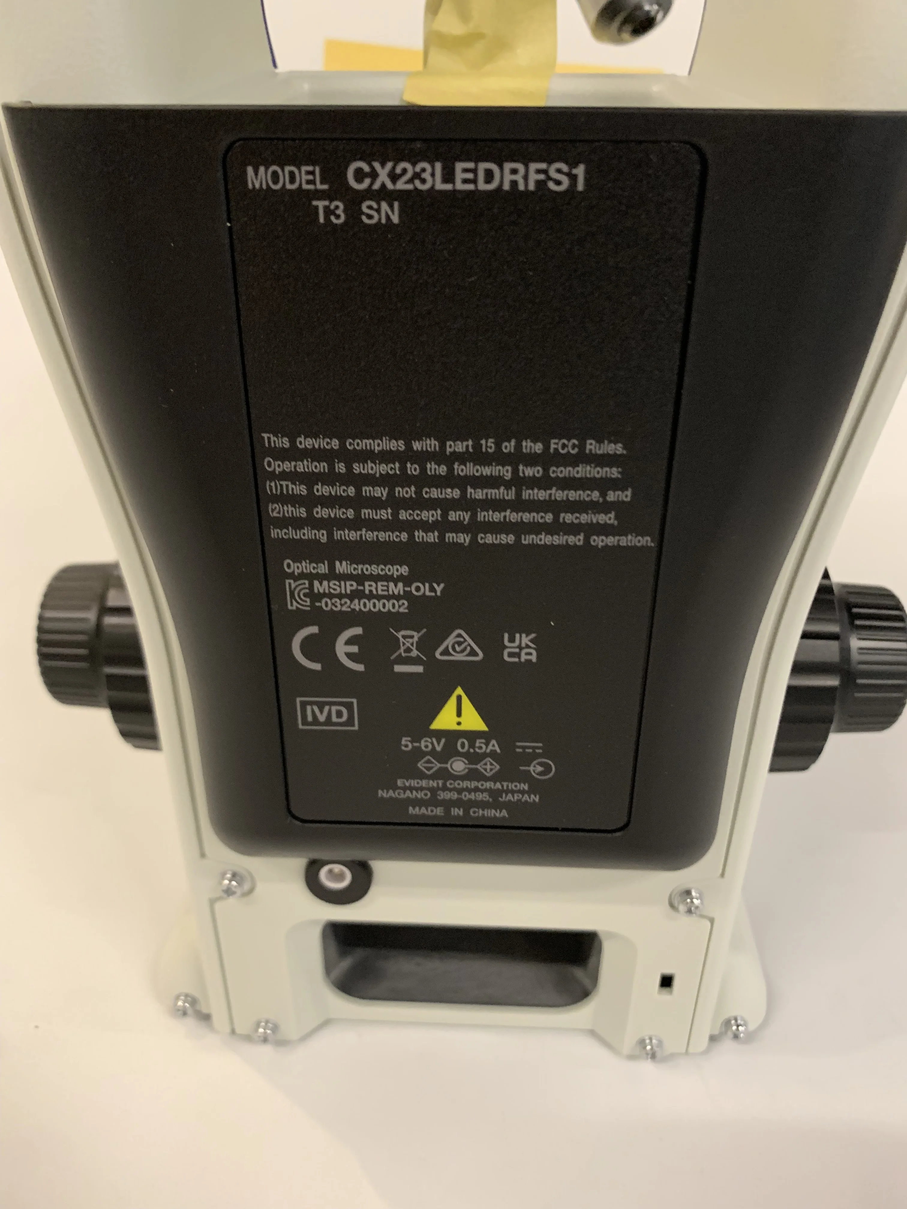 Olympus Cx21 and Cx23 Biological Microscopes - 3 Year Warranty