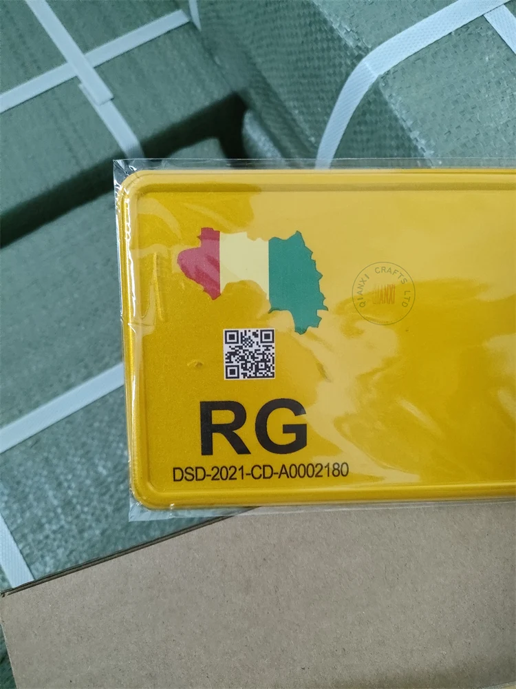 Metal Aluminum Sublimation License Plate Blank European Car Front ...