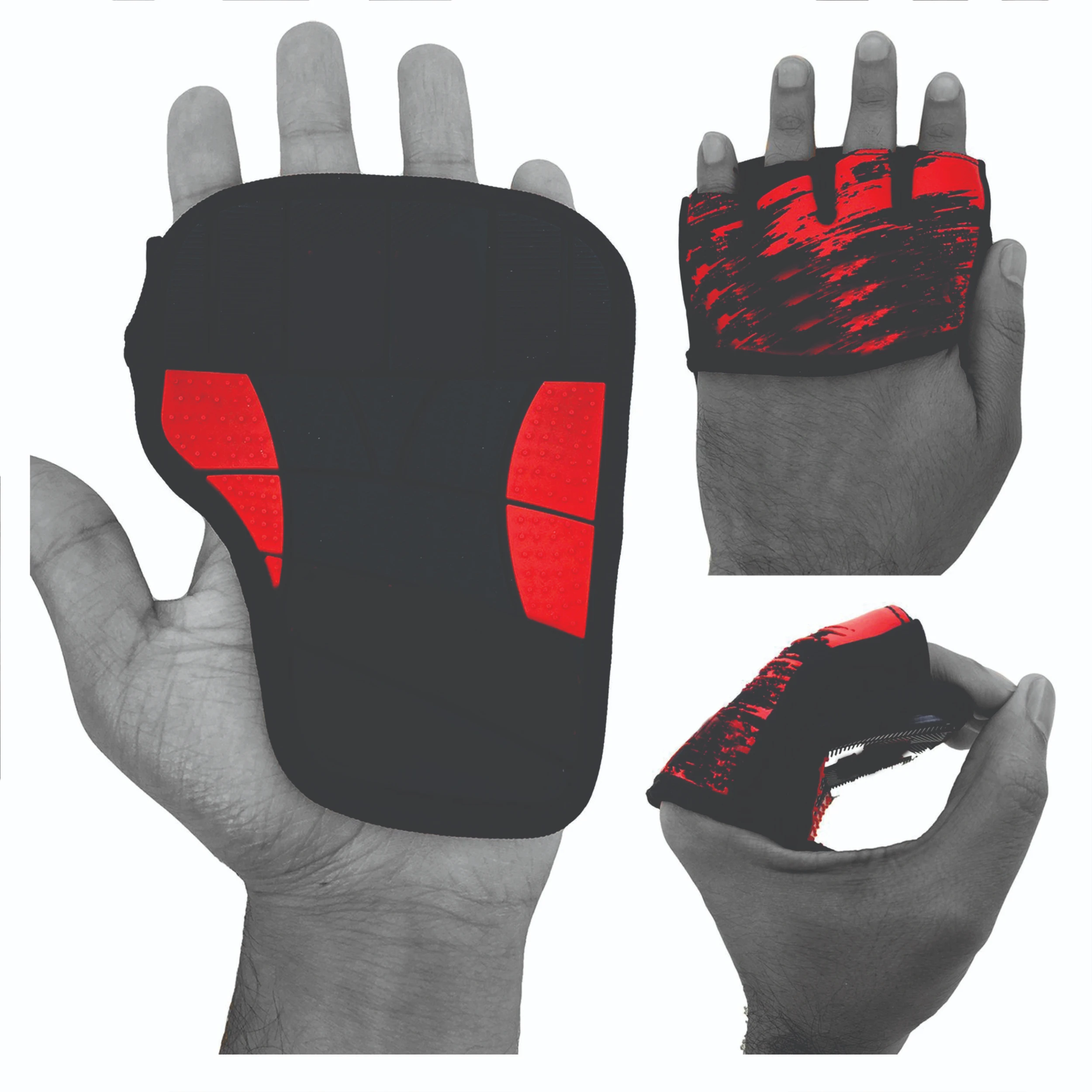 Custom Workout Neoprene Hand Grip Gym Weightlifting Grip Pads For ...