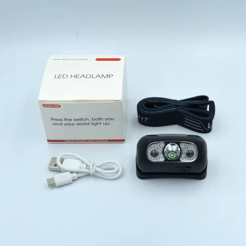 New Design Sensor Headlamp Rechargeable LED Head Lamp USB Rechargeable ...