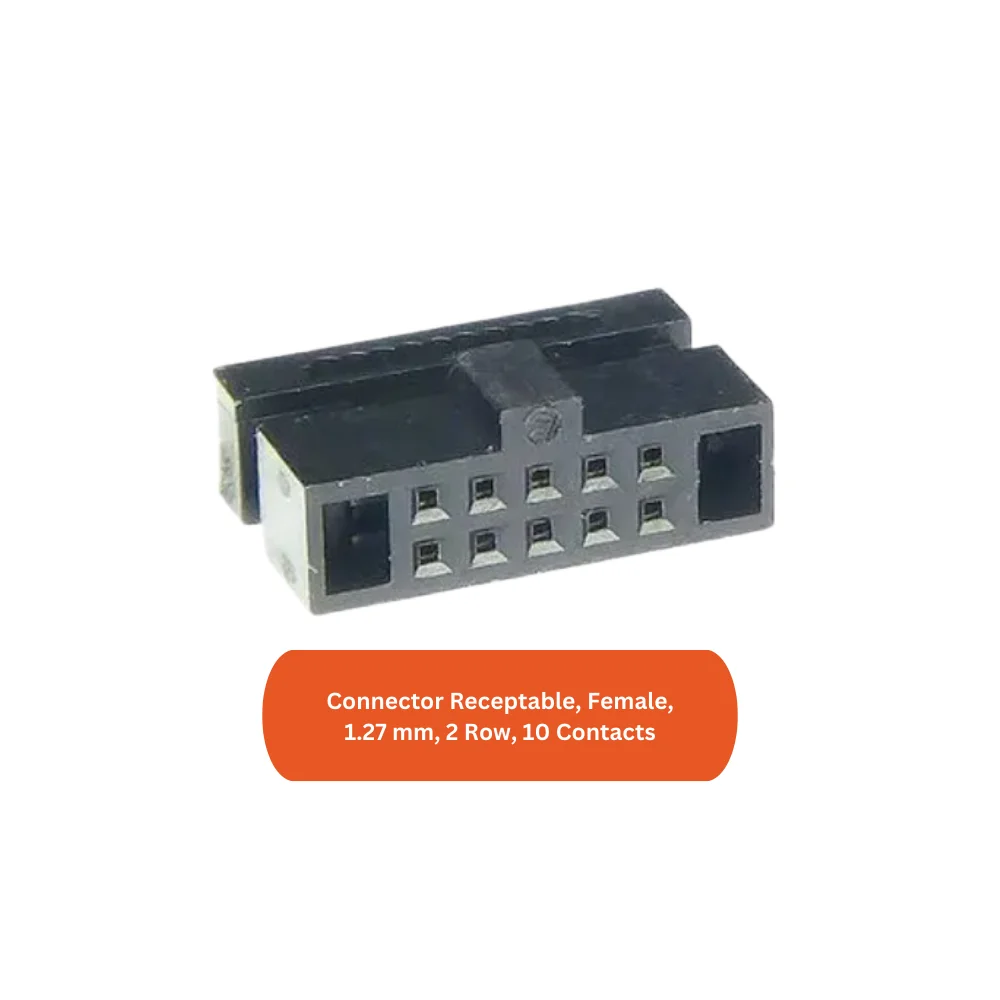 3m Flat Ribbon Cable Idc To Idc 10-way Pitch 1.27mm Length 200mm Custom ...