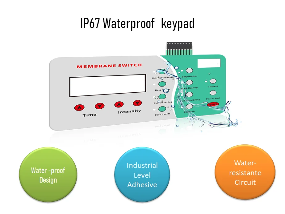 Custom Graphic Overlay Keypad Company Producer in China Tactile Metal ...