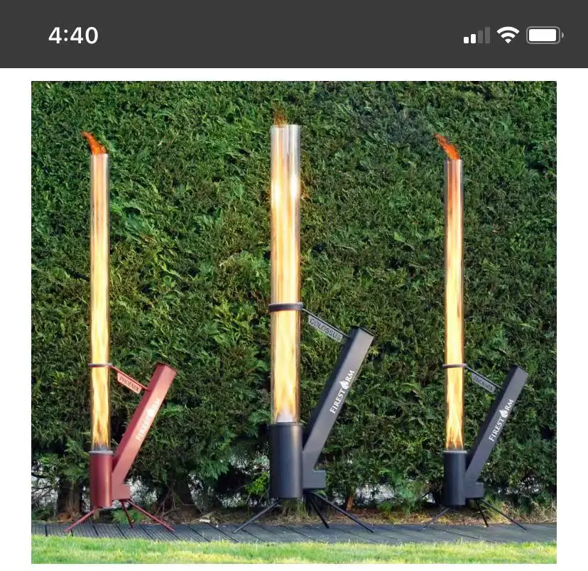 Outdoor Pellet Torch for Camping - Efficient and Durable