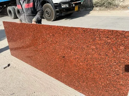 Standard Quality North Imperial Light Red Granite Slab For Wall And ...