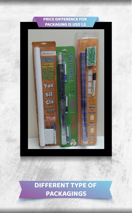 Dry Erase Whiteboard Clear Whiteboard Reusable Durable Polystyrene ...
