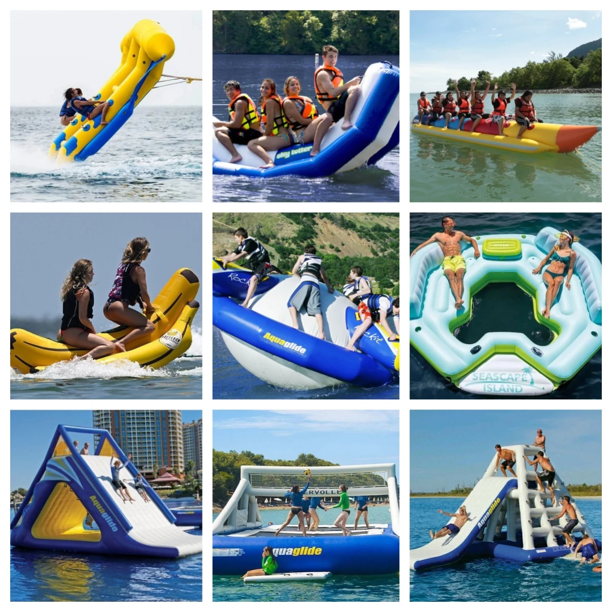 Inflatable Floating for Aqua Park Obstacle Water Play Equipment Fun ...