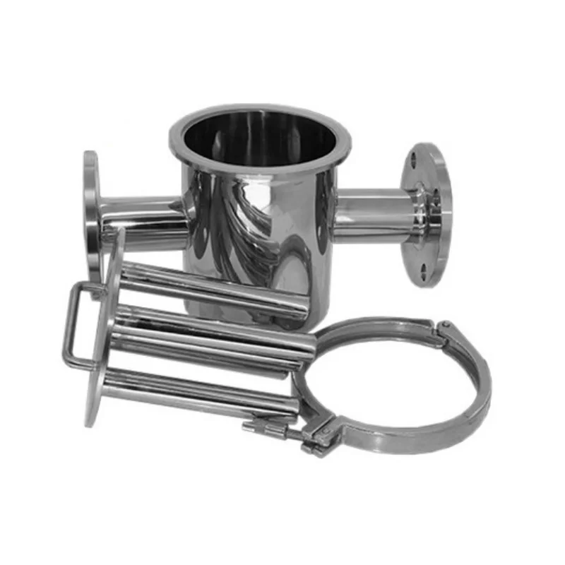 Stainless Steel Industrial Fluid Pipeline Iron Remover Magnetic Filter ...