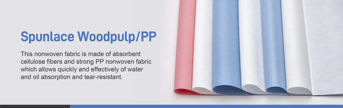 Nonwoven Industri Paper Wipe With Woodpulp And Pp Or Pet For Industrial ...