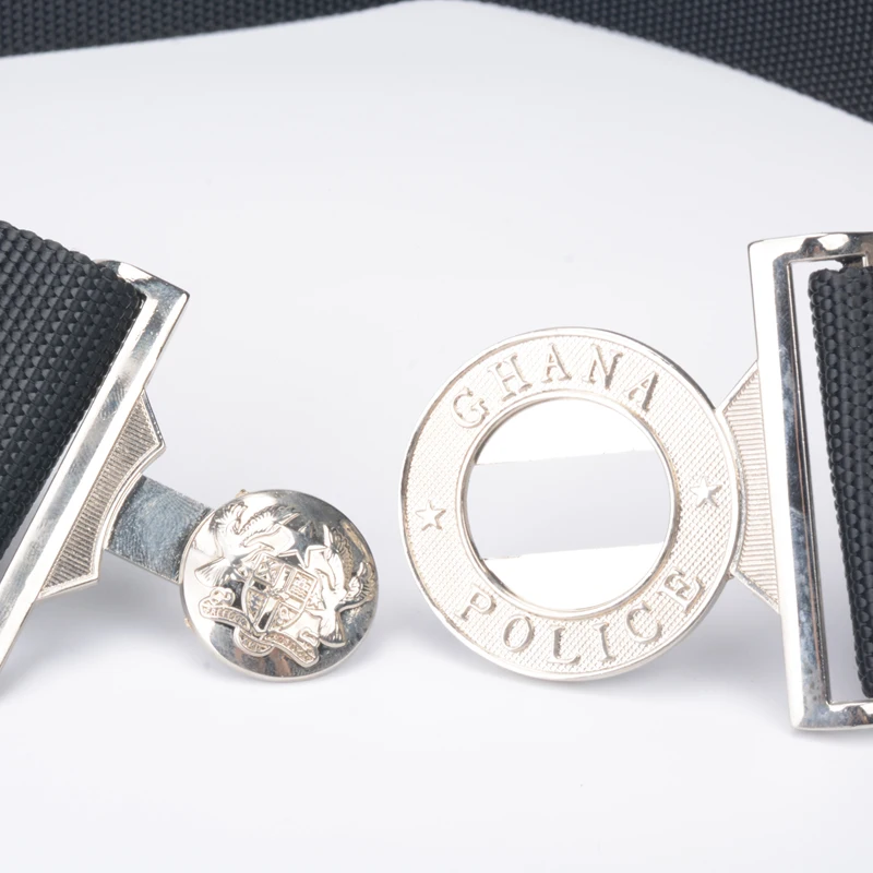 Customized Ghana Security Webbing Belt - Nylon Tactical