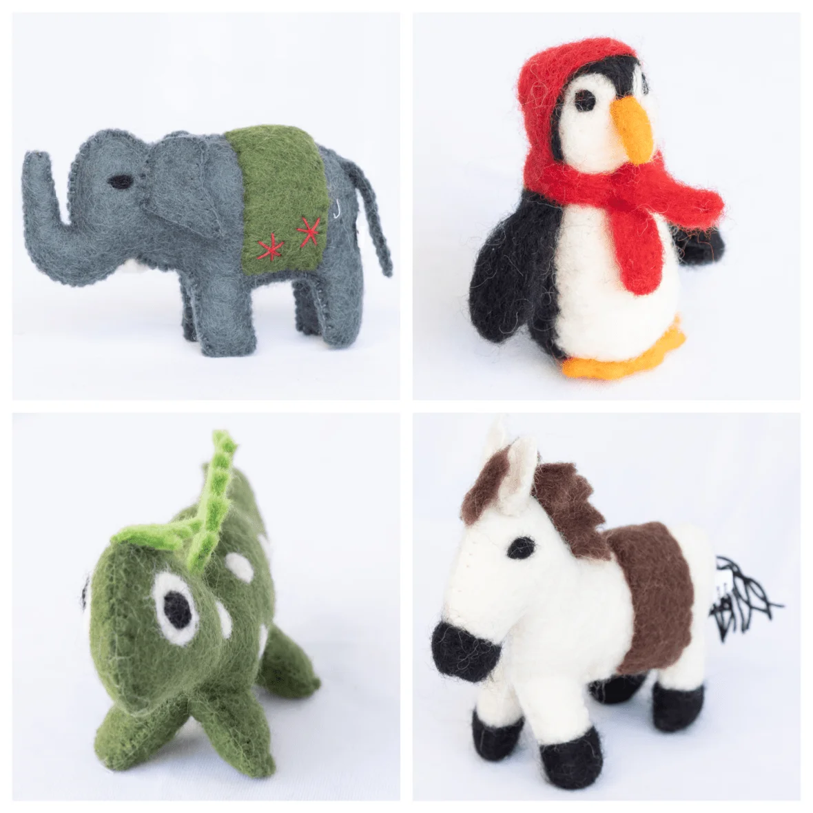 Best Himalaya Montessori Inspired Wool Felt Animal Toys Set