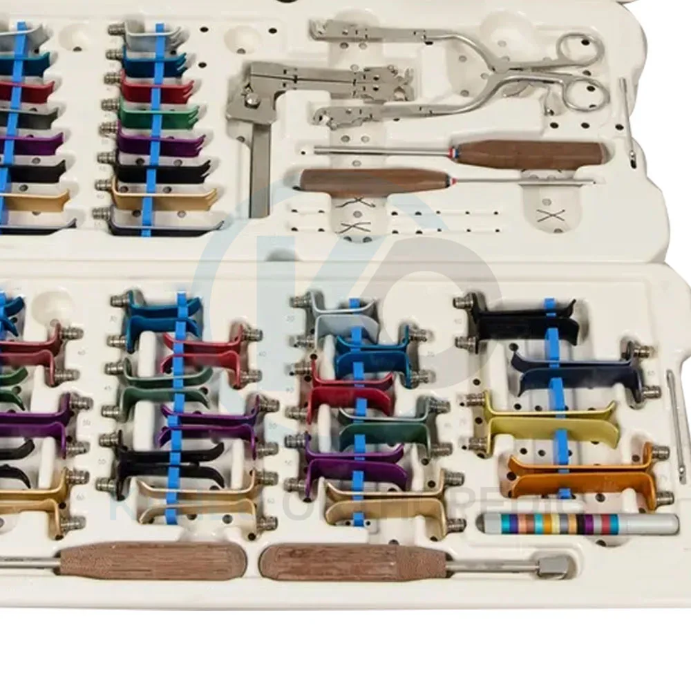 Instrumentos ortopédicos de columna vertebral Juego de retractor lumbar ...