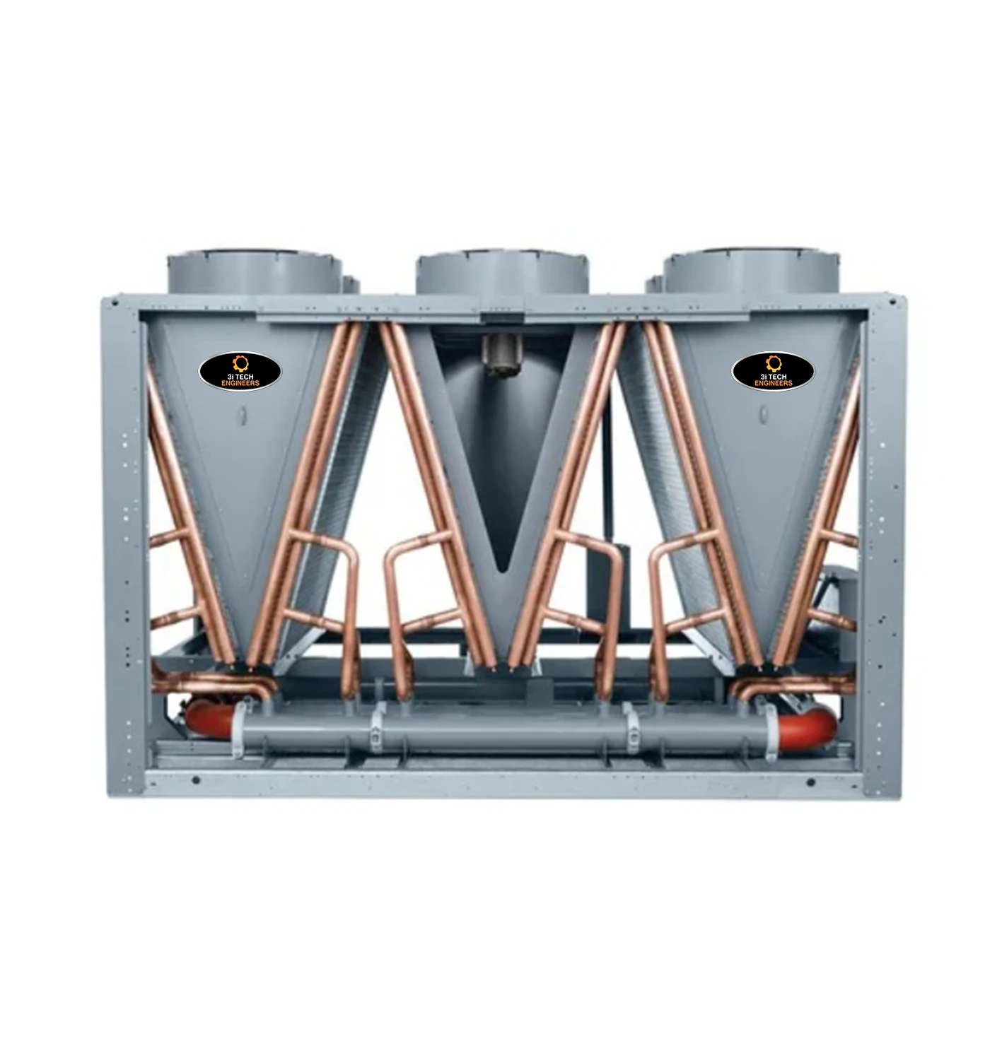 Water Cooled And Air Cooled 10 Ton Chillers For Extrusion Lines ...