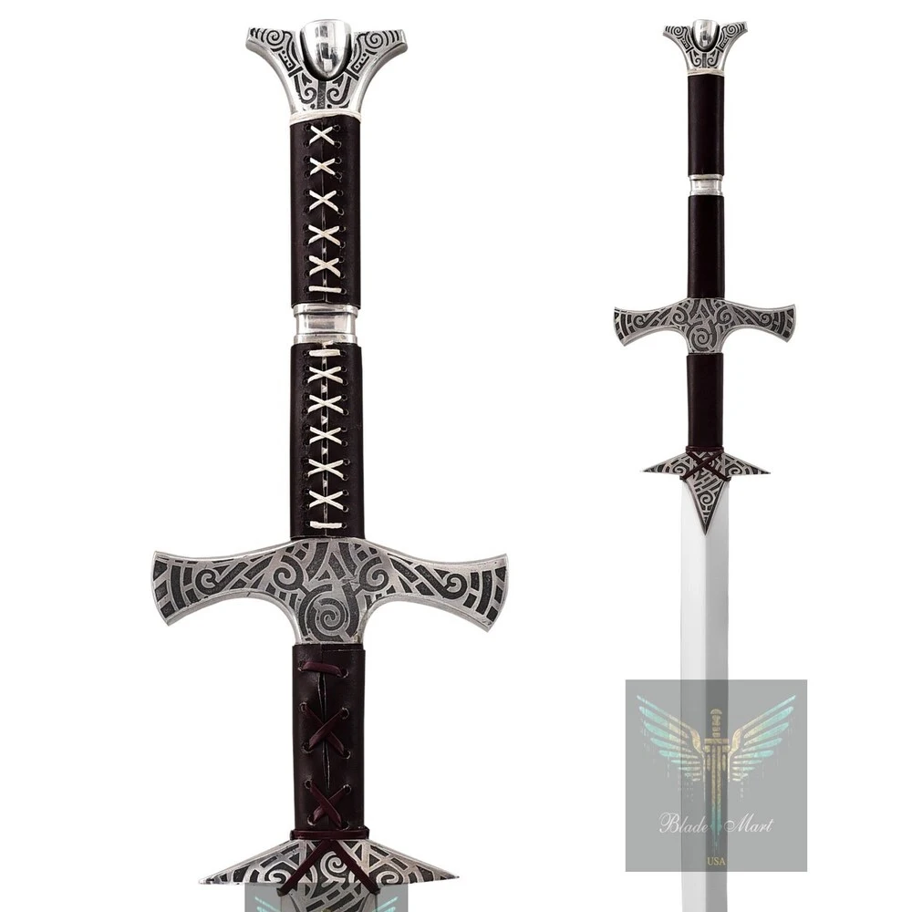 High Quality Personalized Remarkable Skyrim Sword Custom Hand Forged ...