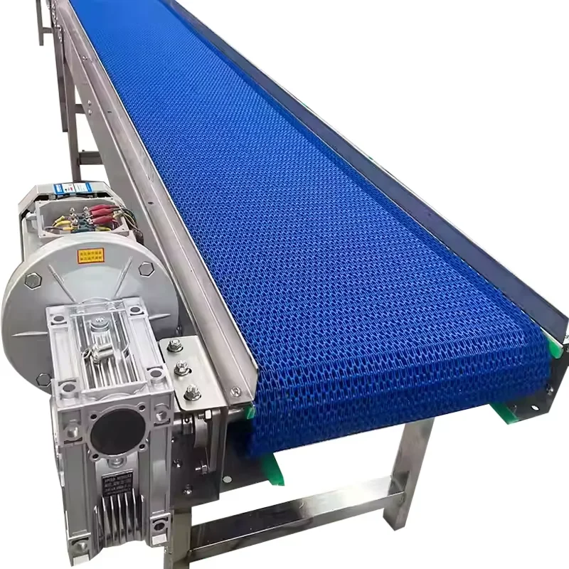 90-degree Turning Modular Belt Conveyor - POM Chain Plate