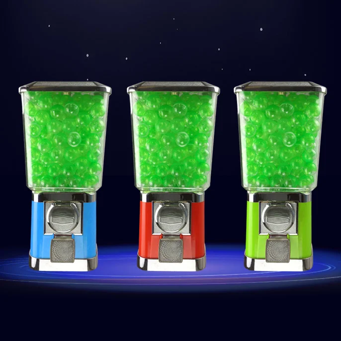 Metal Bouncy Ball Vending Machine Coin-Operated Toy Capsules With Kids ...