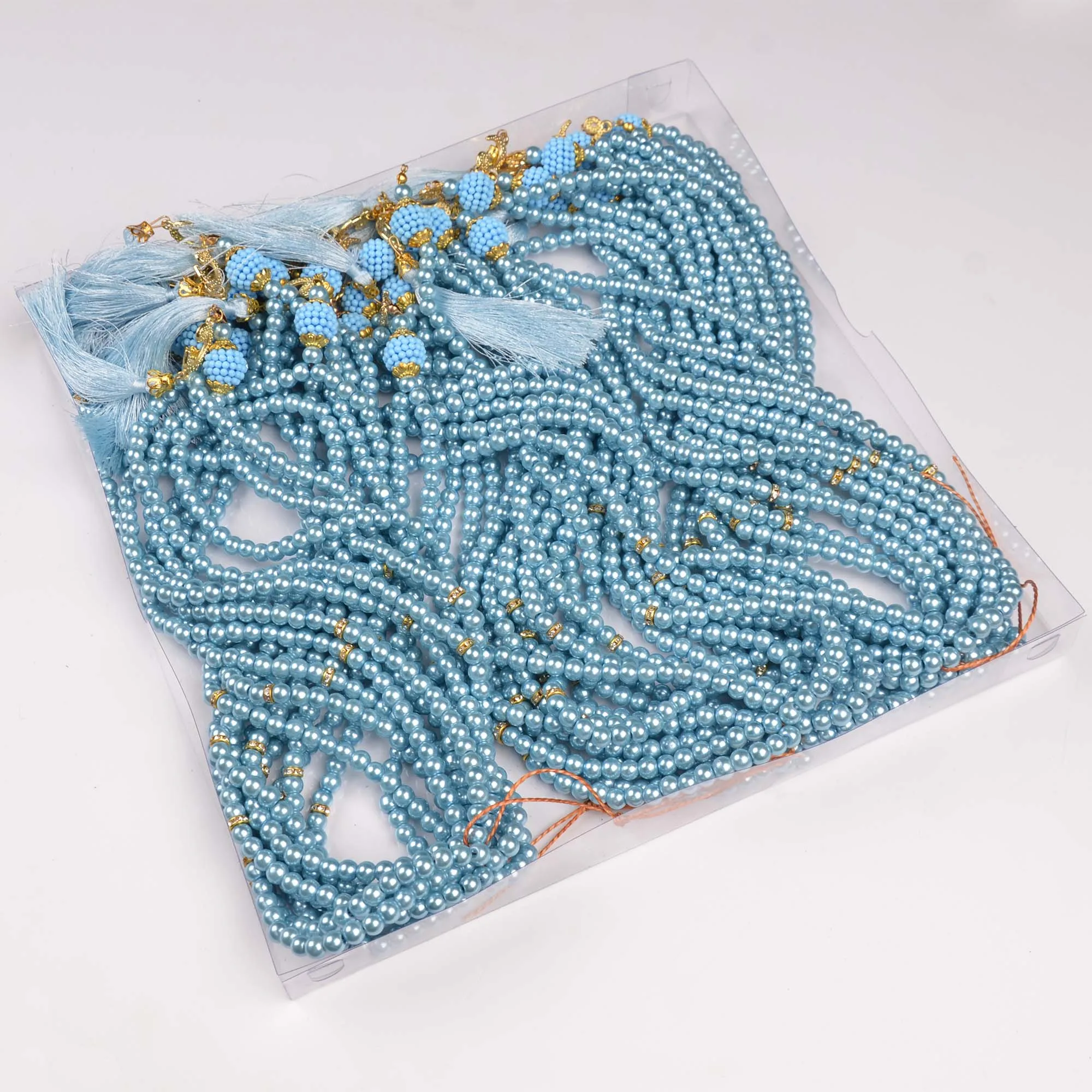 99 Pearl Beads Tasbeeh Prayer Beads For Muslims, Oem