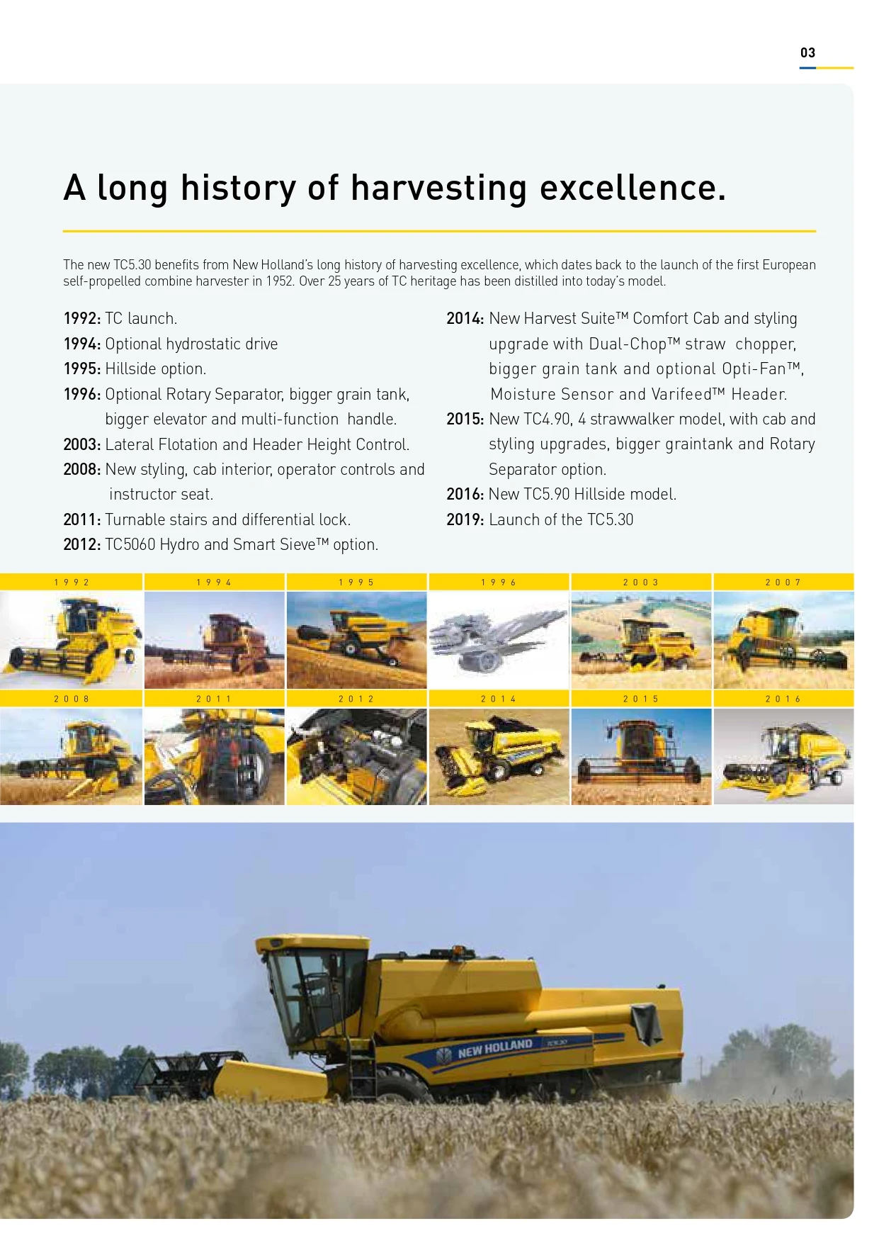 2023 New Holland Harvester TC5.30 - Efficient Multi-Crop Harvesting