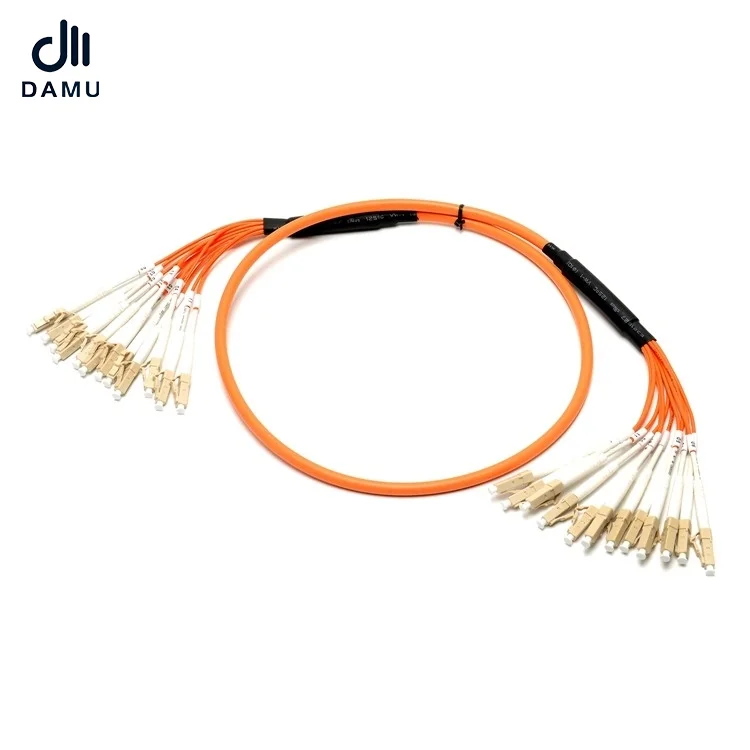 12 Core Fiber Optic Patch Cord Multimode Om2 LC/Upc-LC/Upc 2.0mm 6c ...