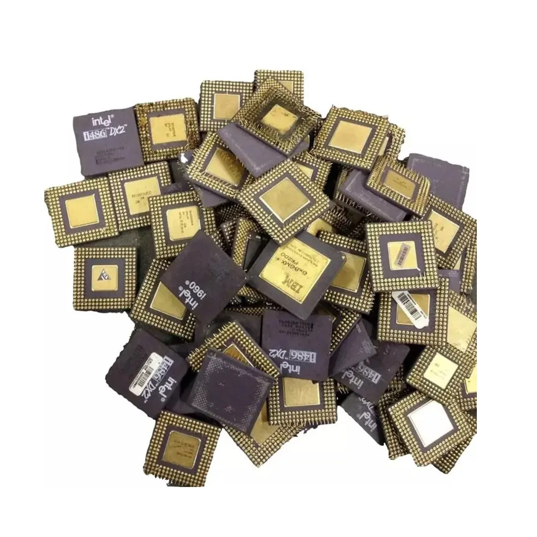 Ceramic Cpu Scrap With Gold Pins/ / Processors Scrap/intel Pentium Pro ...