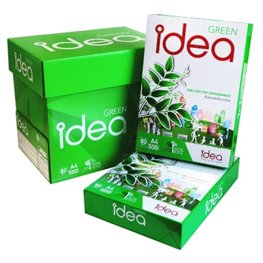 Green Idea A4 Copy Paper Lightweight 80gsm Eco-Friendly| Alibaba.com