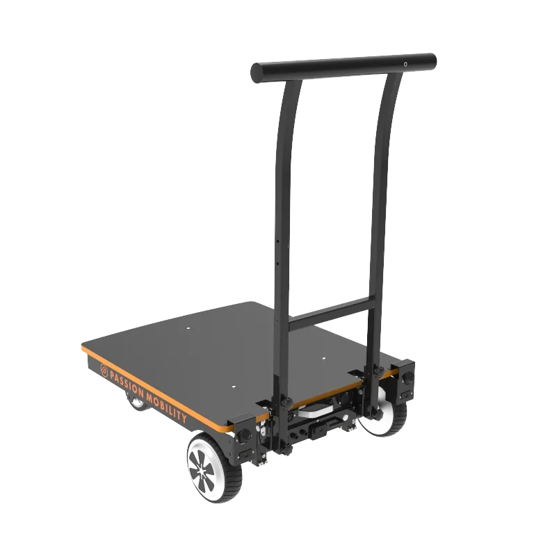 Compact Industrial Moving Cargo Trolley - Robotic Platform