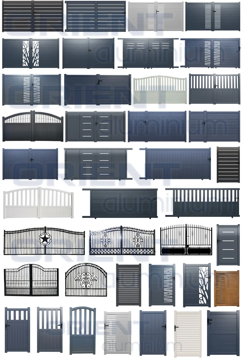 Sliding Aluminium Gate for House Yard Garden Security