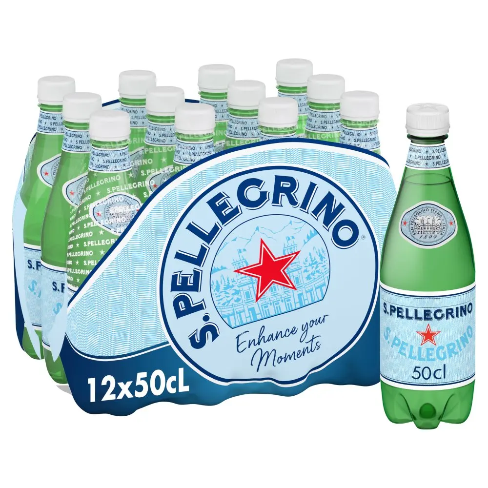 San Pellegrino Sparkling Natural Mineral Water Glass Bottle - Buy San Pellegrino Water . San ...