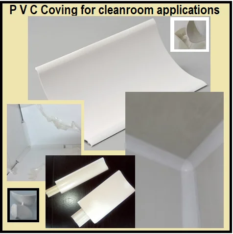 Pvc Coving For Cleanroom And Cold Room Applications - Buy Pvc Coving ...