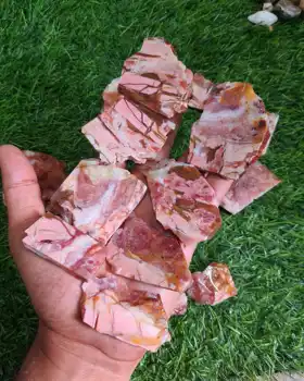 Natural Australian Pink Opal Slabs Loose Gemstone From Devine Gems ...