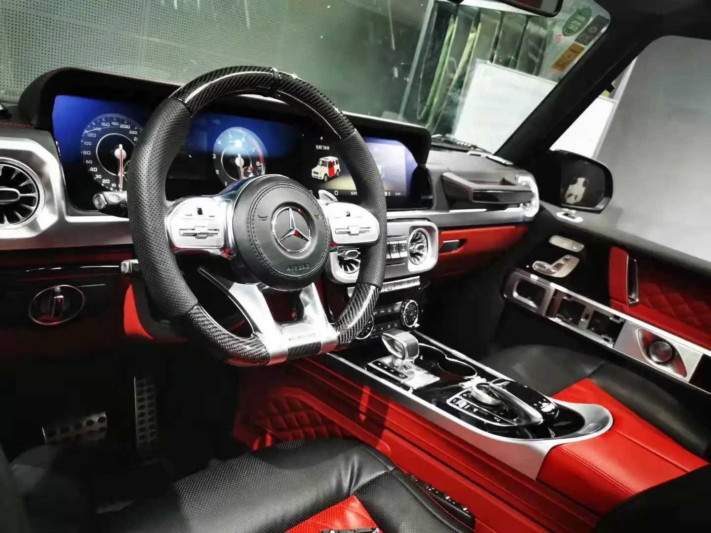 G Class Interior Upgrade - W463 G Wagon Dashboard Kit