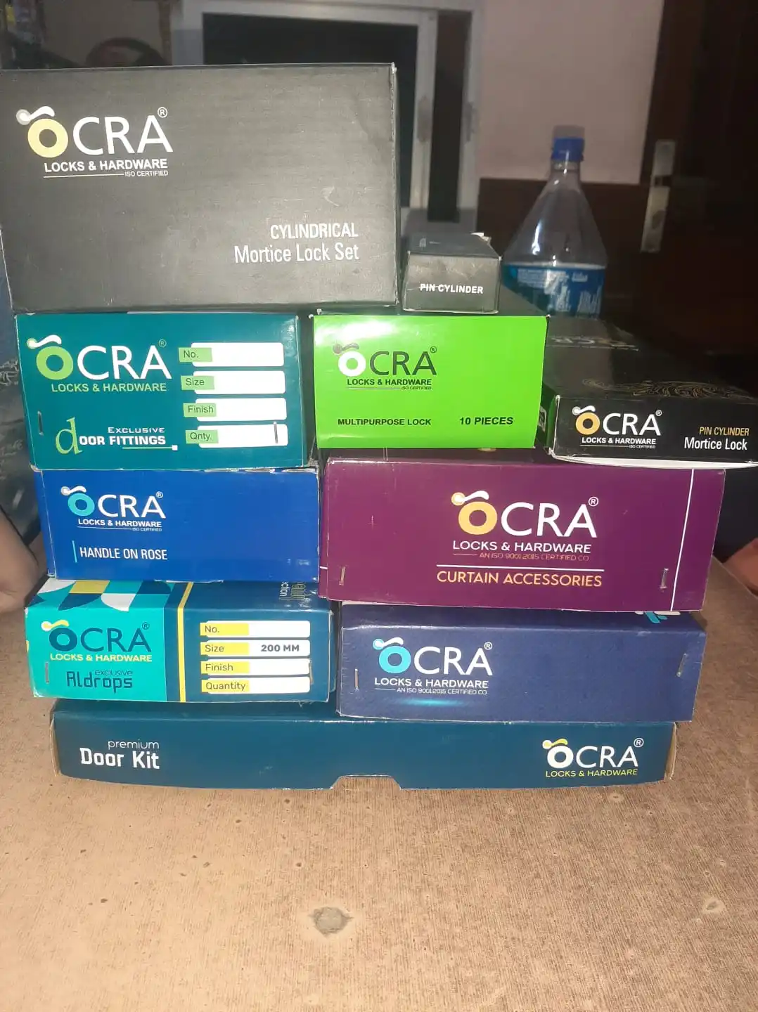 Ocra New Design Modern Design Door Handle For Apartment Interior Door Handle Multicolor Door ...