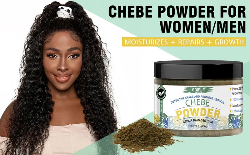 Chebe Powder for Hair Growth - Natural & Moisturizing