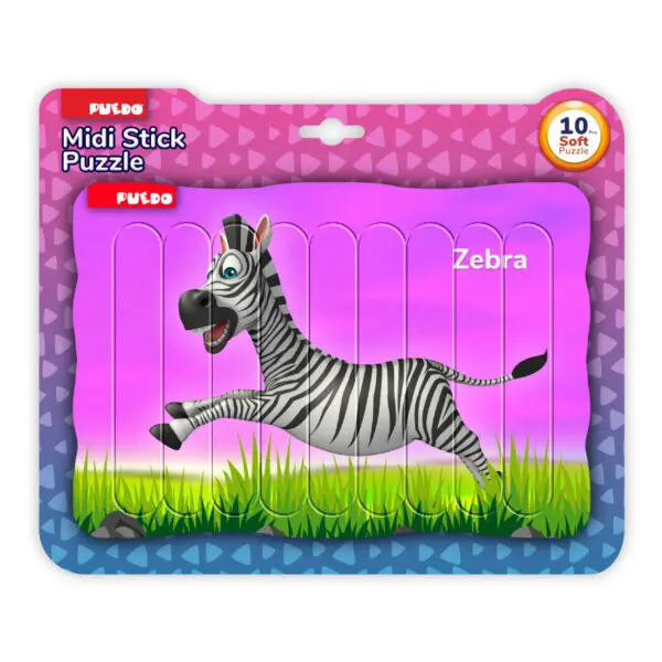 Midi Stick Educational Puzzle Premium Grade Blister Colorful Foam ...