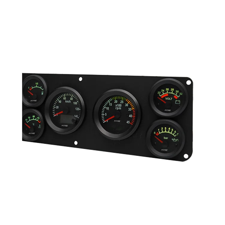 Truck Instrument Cluster Plastic Digital Tachometer Fuel Gauge - Buy ...