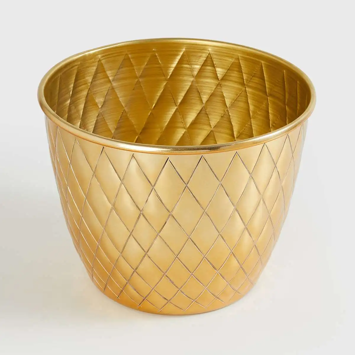 Gorgeous Gold Metal Decorative Flowers Pot With Highend Quality For ...