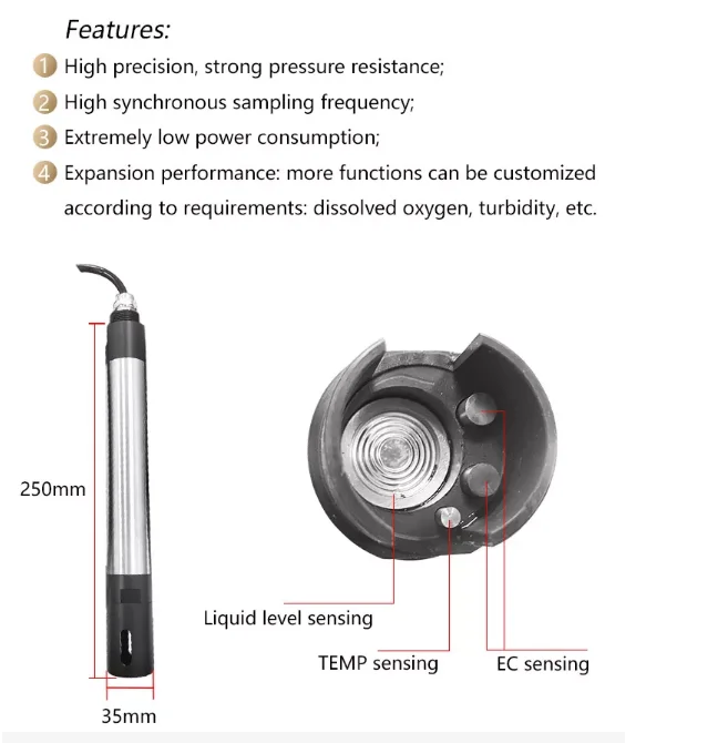 Multiparameter Water Quality CTD SENSOR - Precision & Reliability