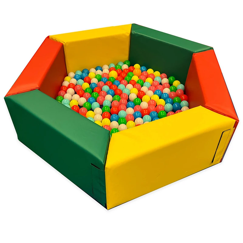Combinational Softplay Equipment Dry Pool With Balls Soft Foam Ball ...