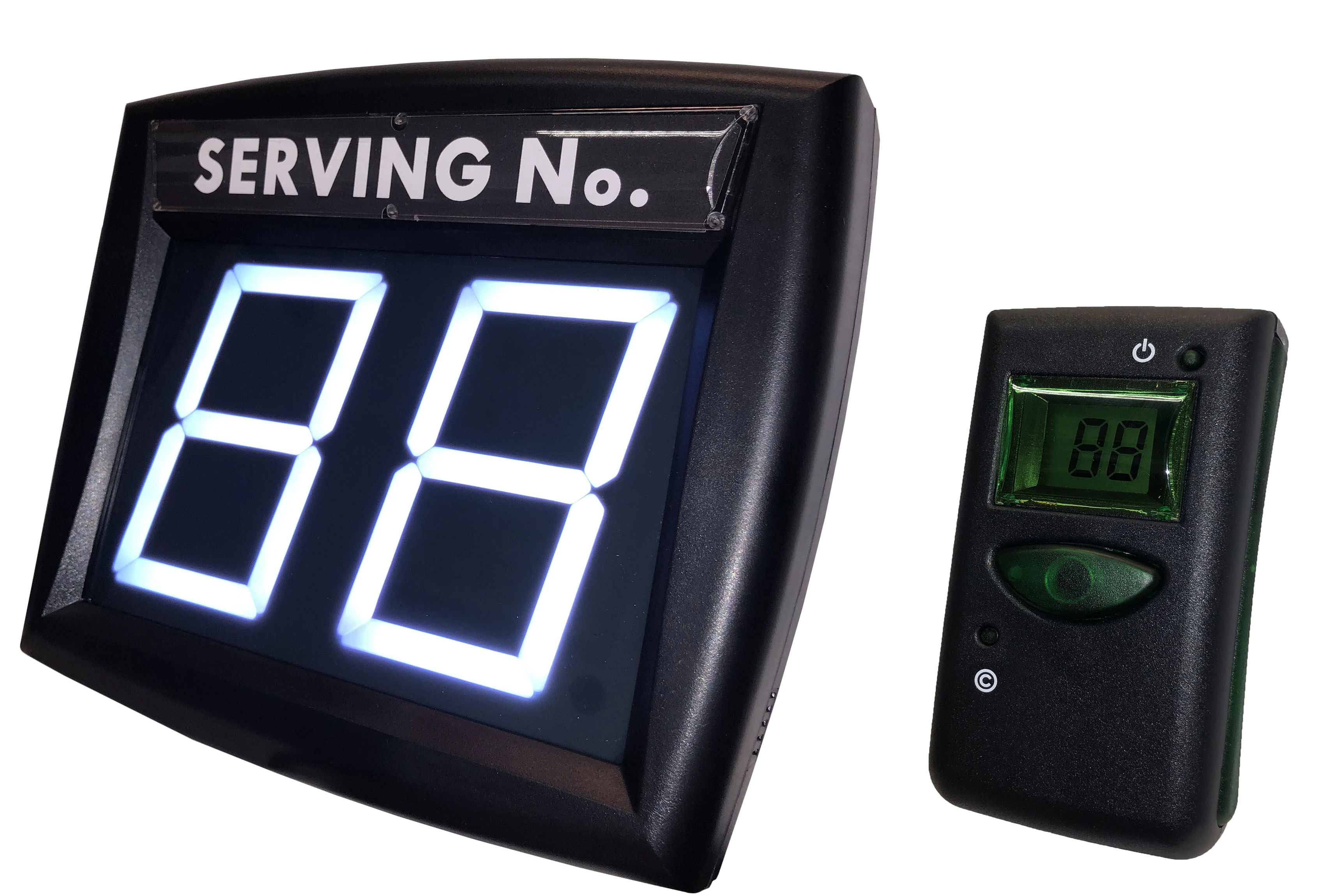 Kit Wireless Remote Call Queue Number Display Remote Control+dispenser ...