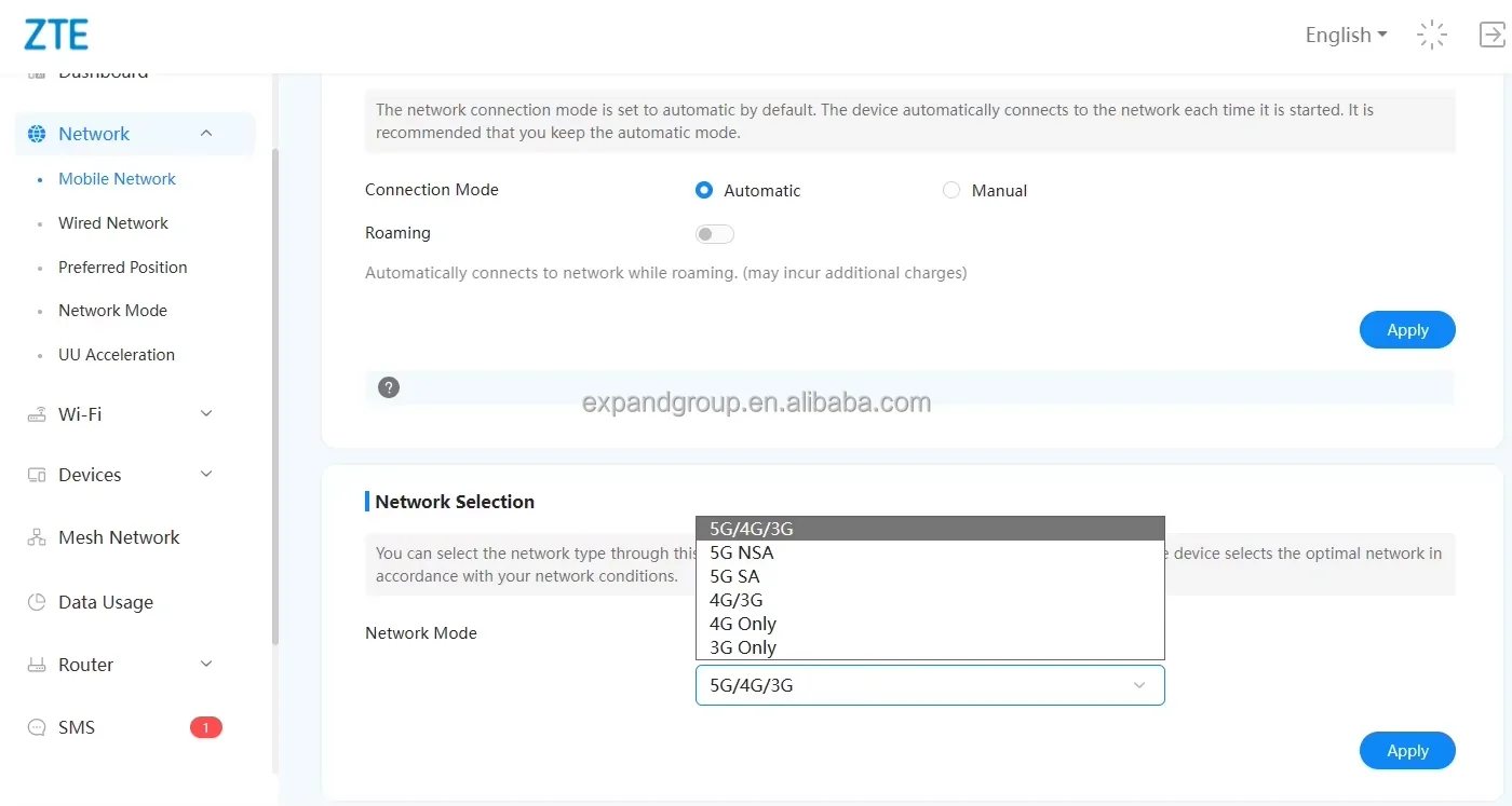 ZTE 5G AI CPE G5 Pro MC8512 5G CPE G5 Pro WiFi 7 BE7200 Dual 2.5G Ports ...