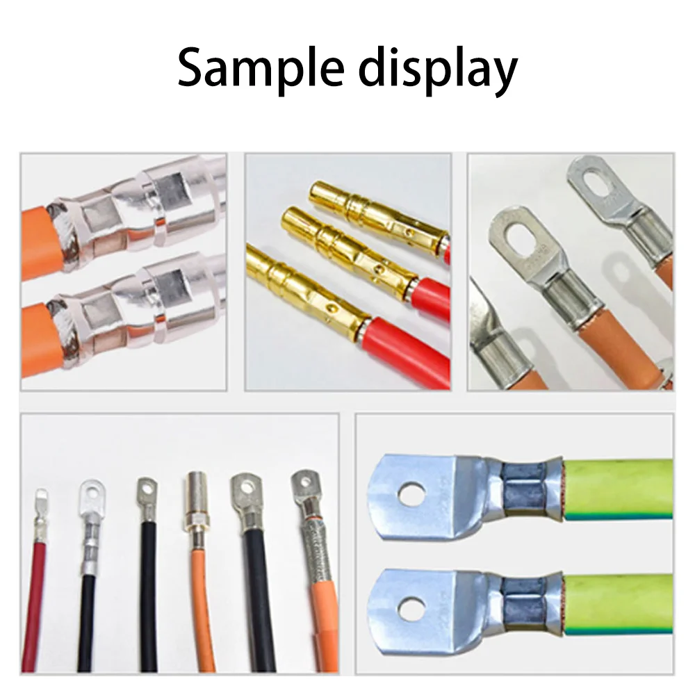 30t Hydraulic Terminal Crimping Machine 25 To 200 Sqmm Large Cable Lug ...