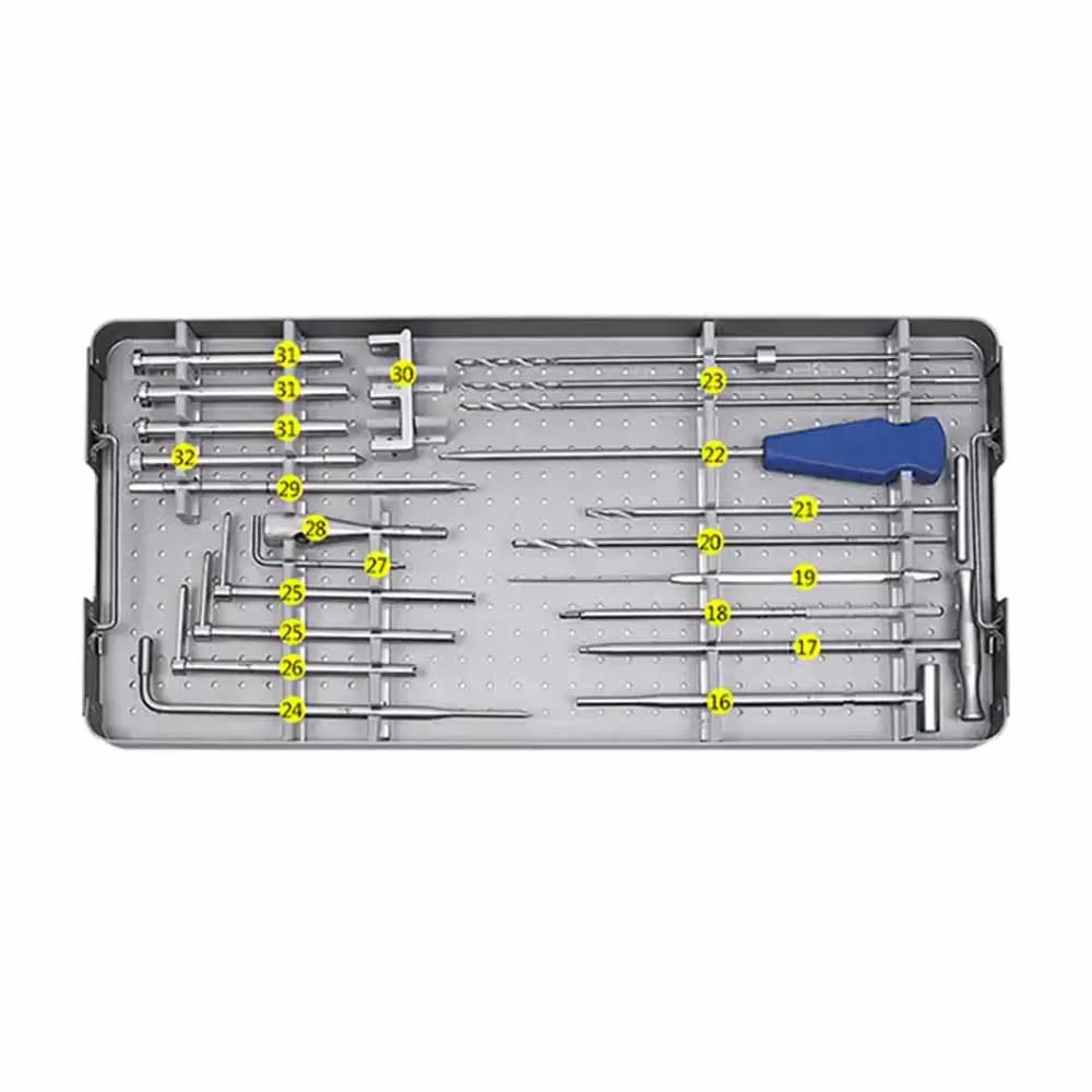 Femoral Reverse Interlocking Nails Instrument Kit Orthopedic ...