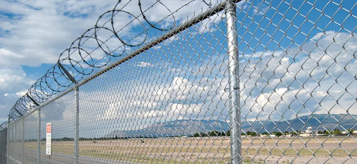 Pvc Coated Farm Galvan 6ft Cyclone Diamond Wire Mesh Chain Link Fence ...