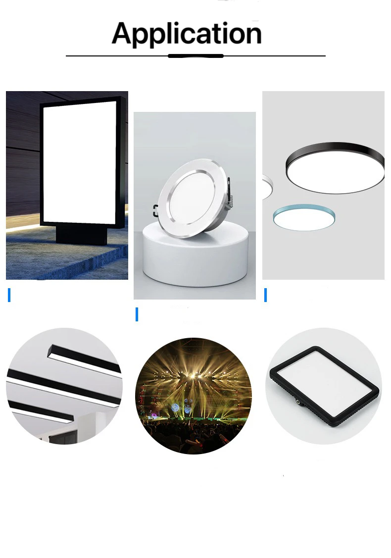 Clear Acrylic Sheet - Ideal for LED Diffuser Applications