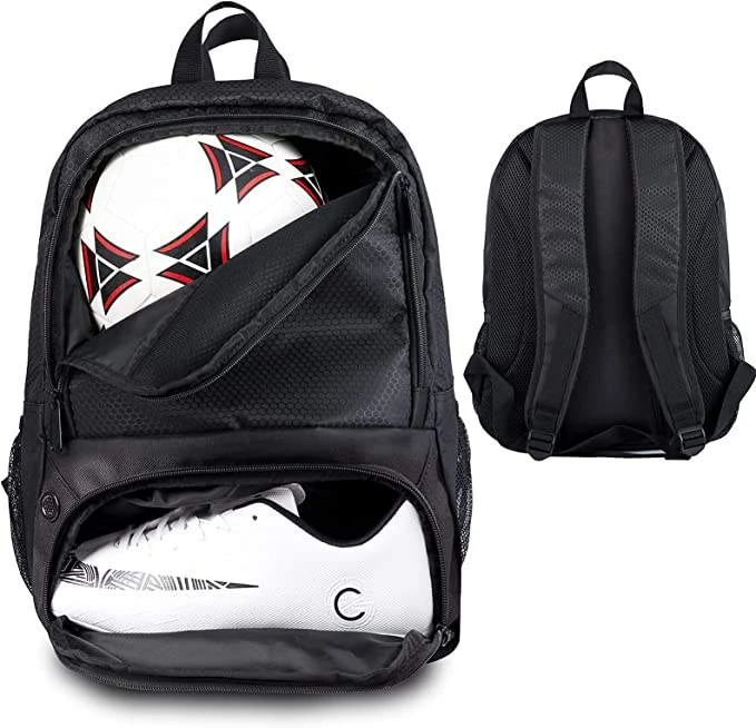 Youth Soccer Backpack for Football Bags with Shoes Compartment Ball ...